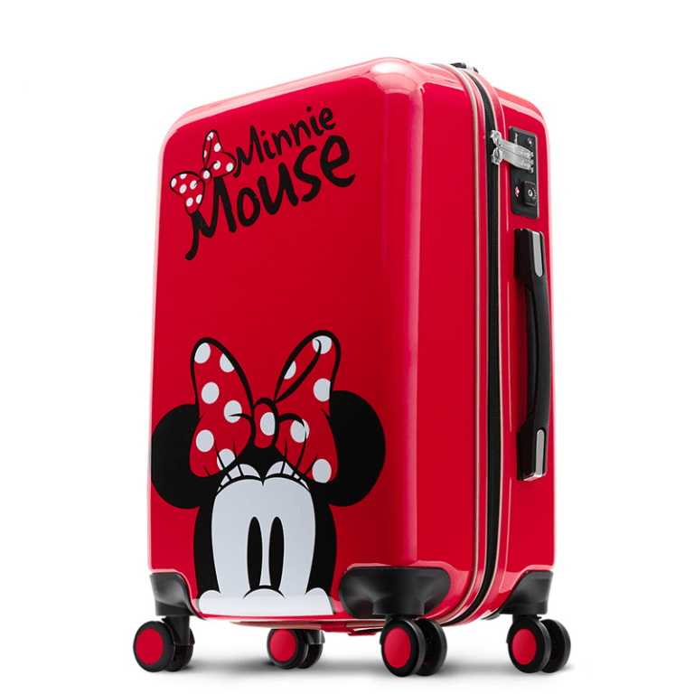 Mickey And Minnie Mouse Rolling Luggage - Disney Fashion Blog