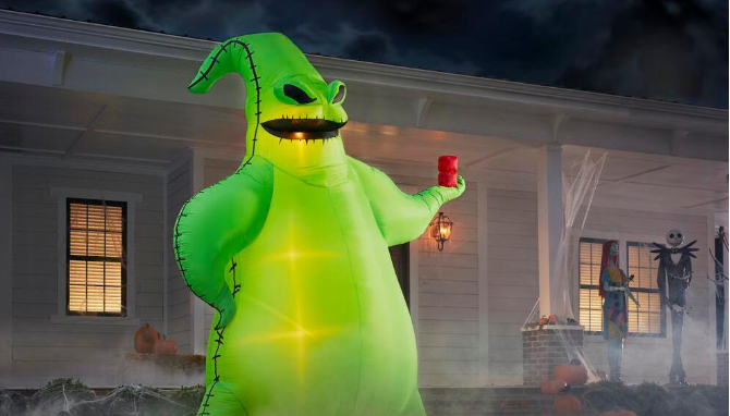 Home Depot Is Selling A 10-Foot Inflatable Oogie Boogie - Disney ...