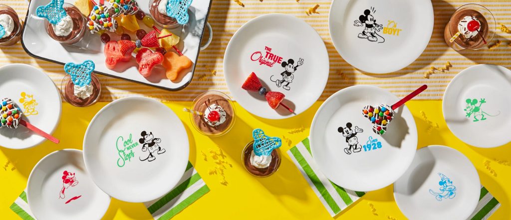 NEW Corelle Mickey Mouse Plates Available Now! - Disney Fashion Blog