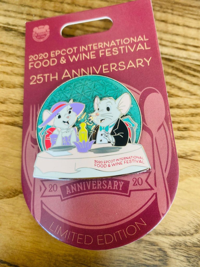 NEW 25th Anniversary Food and Wine Pin Series! - Disney Fashion Blog