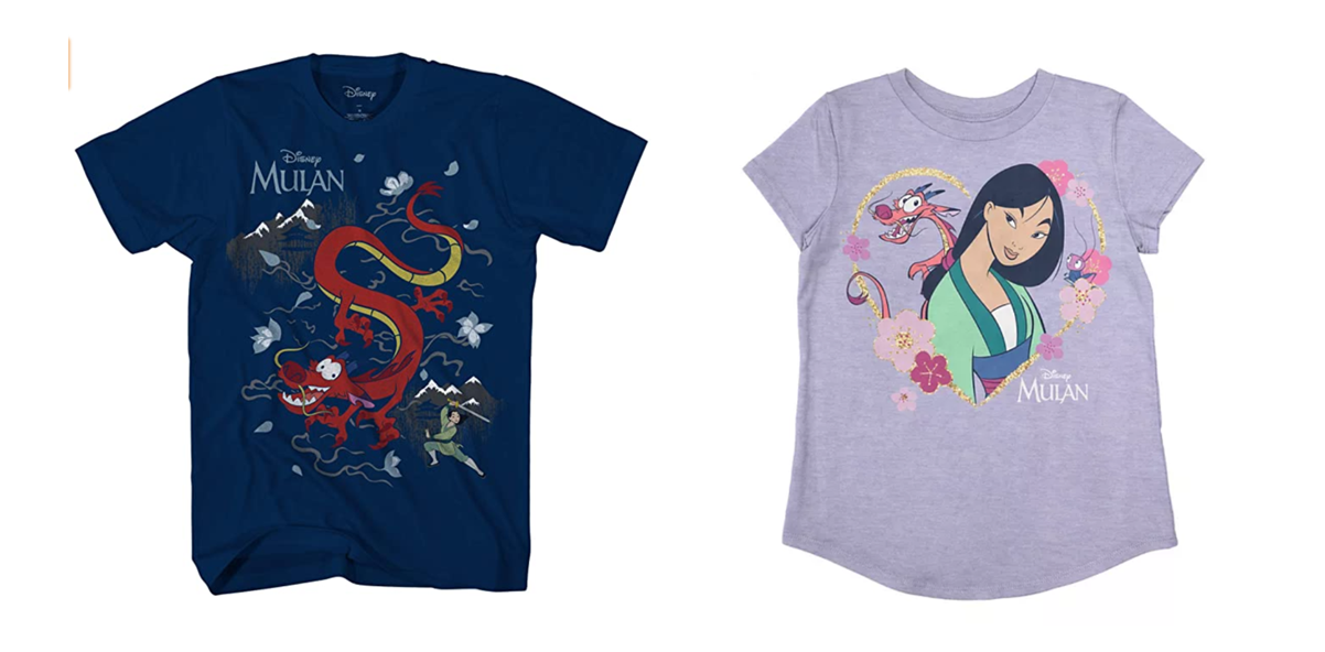 Mulan T-shirts for your Warrior Princess - Disney Fashion Blog