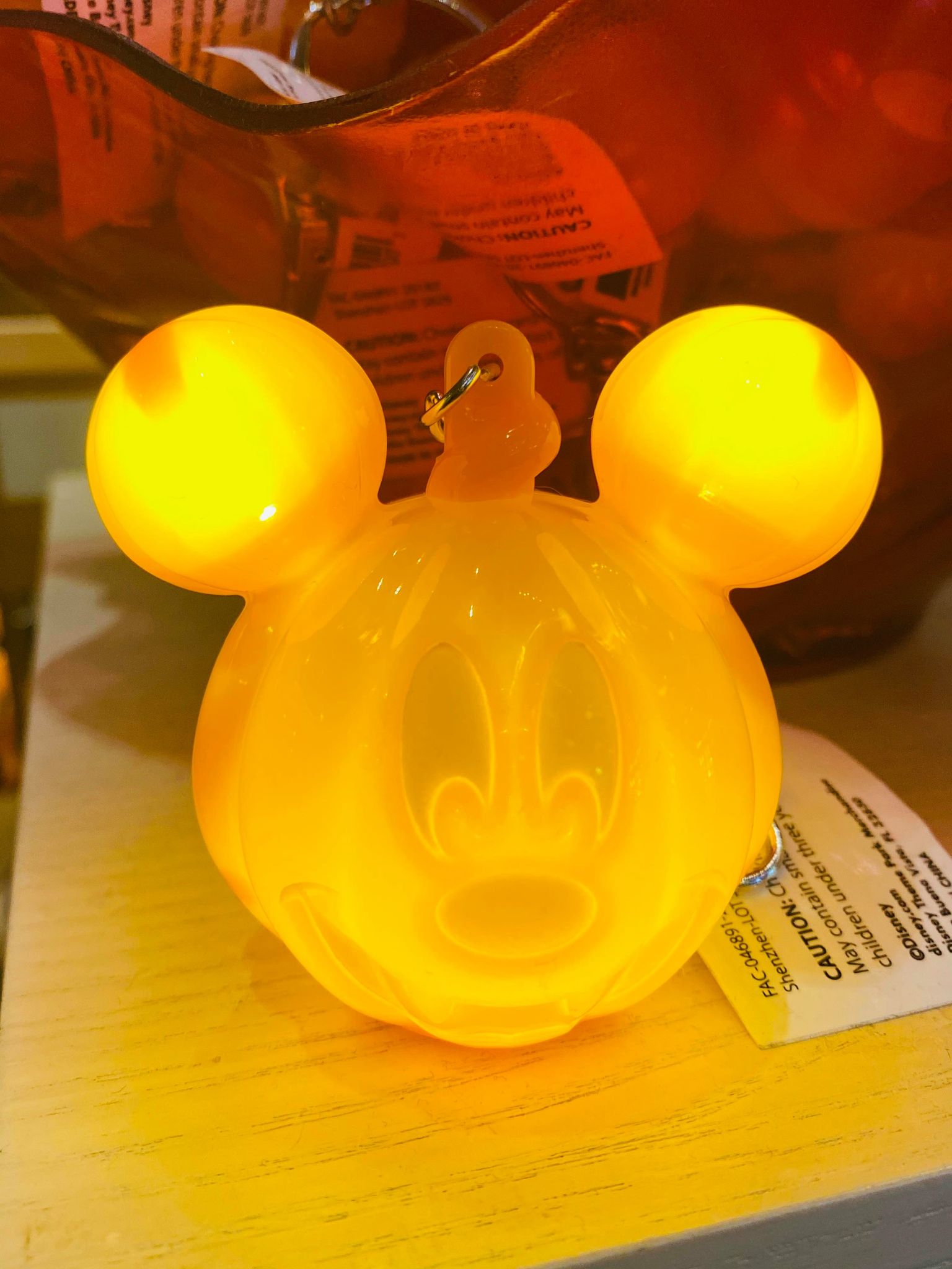 This Not-So-Scary Light-Up Mickey Pumpkin Keychain is TOO Cute ...