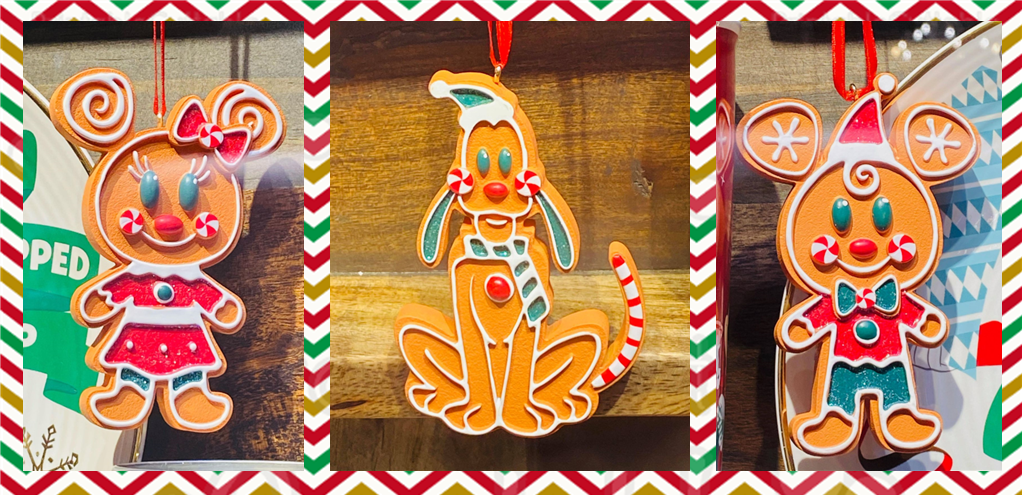 Gingerbread Ornaments to Trim Your Tree! - Disney Fashion Blog