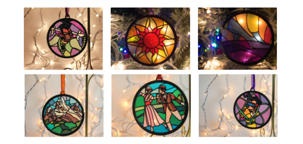 Faux Stained Glass Disney Ornament is the Perfect Gift for your ...
