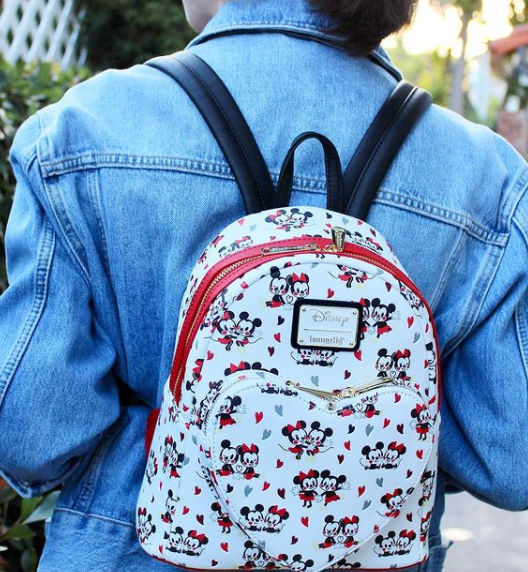 Loungefly Just Released a Lovely Mickey & Minnie Sweetheart Collection ...
