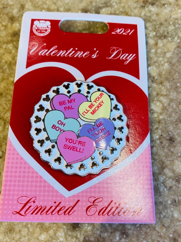 Say Be Mine with a Limited Edition Disney Valentine Pin! - Disney ...